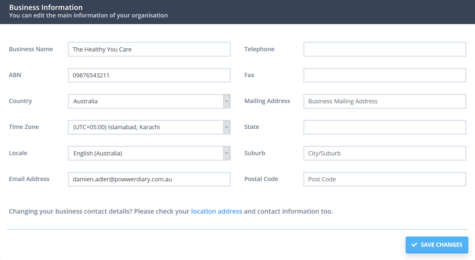 Customising Your Invoices/Receipts